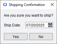 Fishbowl Advanced - Shipping