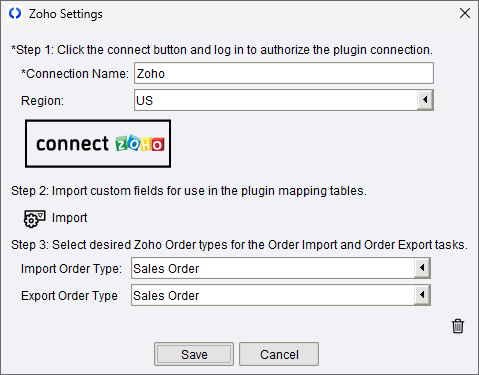 Fishbowl Advanced - Zoho