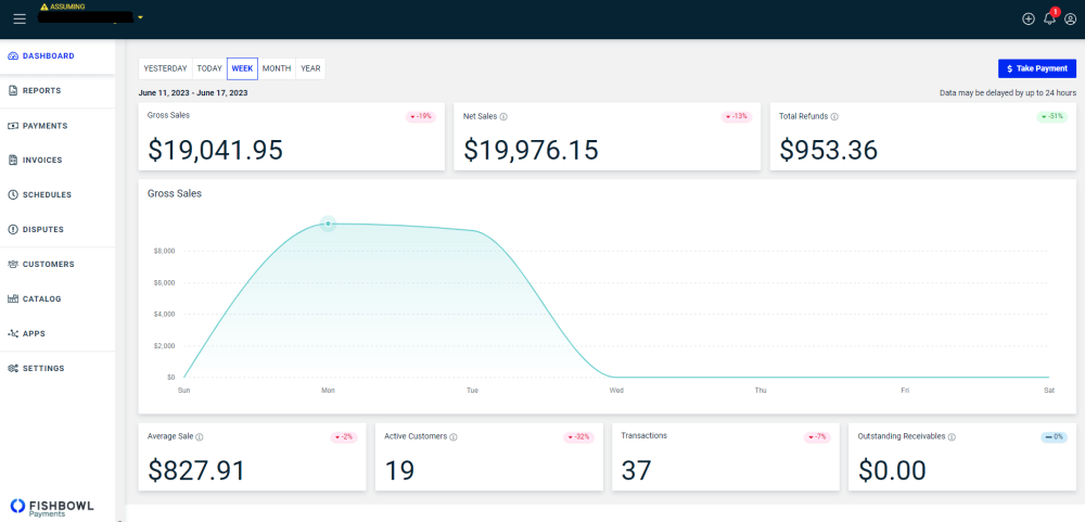 Fishbowl Advanced - Payment Gateway