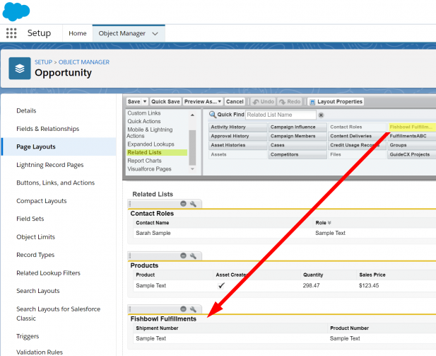 Fishbowl Advanced - Salesforce